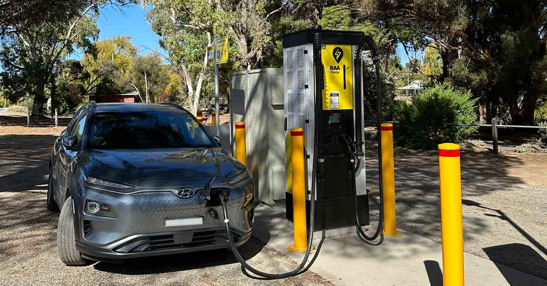 On the EV road again | sa move The RAA Magazine