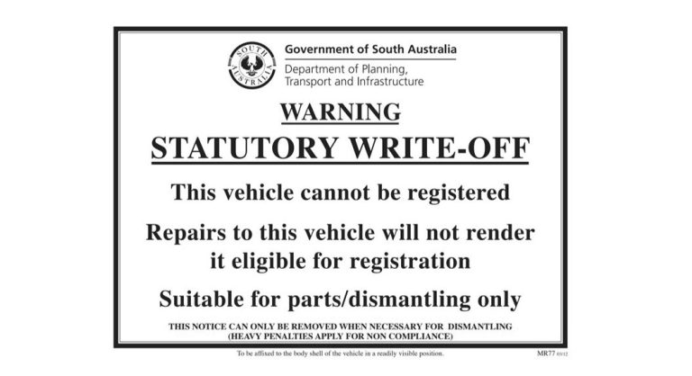 Why is a damaged car a write-off? | sa move The RAA magazine